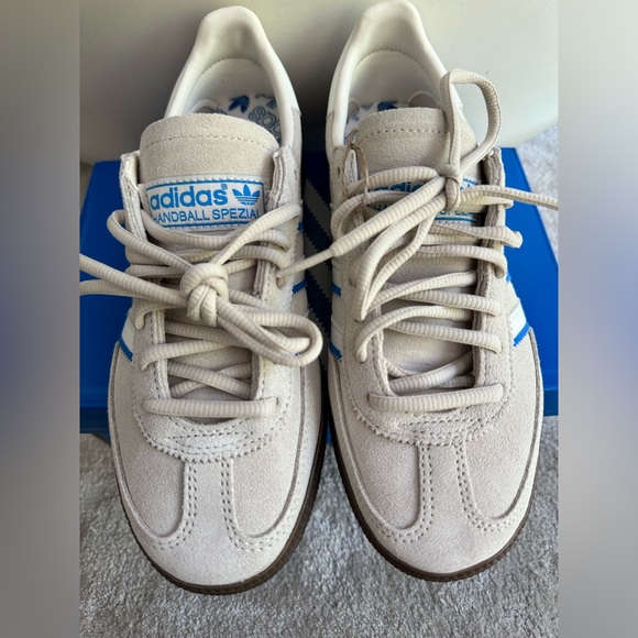 adidas | Shoes | Adidas Handball Spezial Originals Aluminium Core White ...